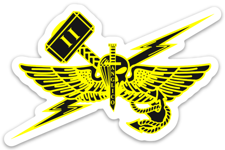 2d ANGLICO Jack Sticker